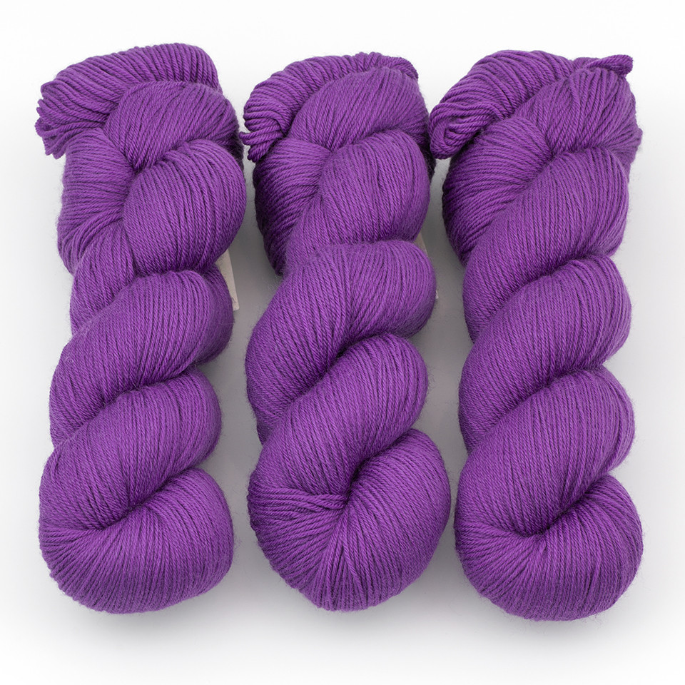 Cascade, Heritage Sock - Solids // 5685 Dahlia at The Loopy Ewe