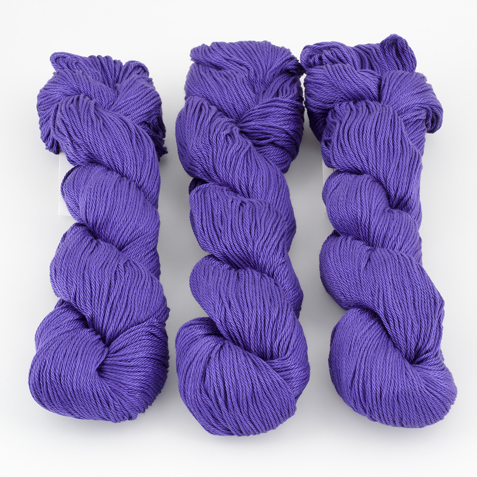 Cascade, Ultra Pima // 3821 Deep Periwinkle at The Loopy Ewe