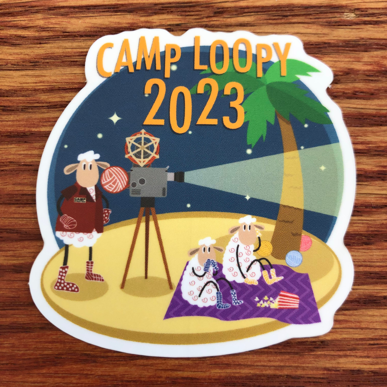 The Loopy Ewe, Loopy Swag // 2023 Camp Loopy Stickers