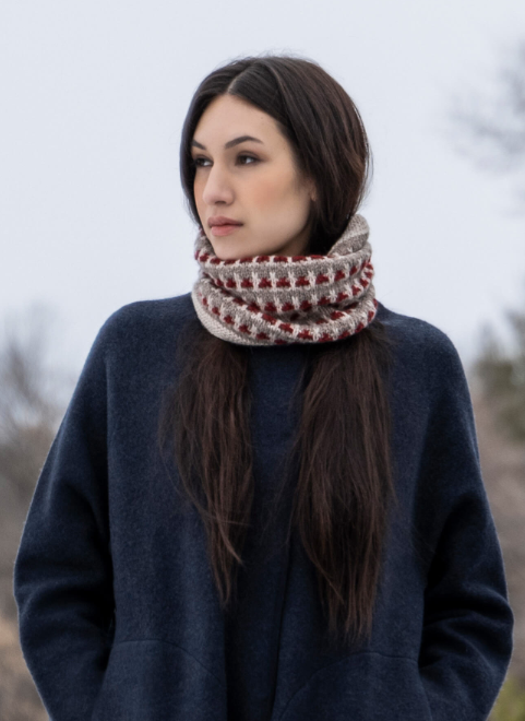 Blue Sky Fibers, Woolstok Worsted // Ishpeming Hat & Cowl Kit