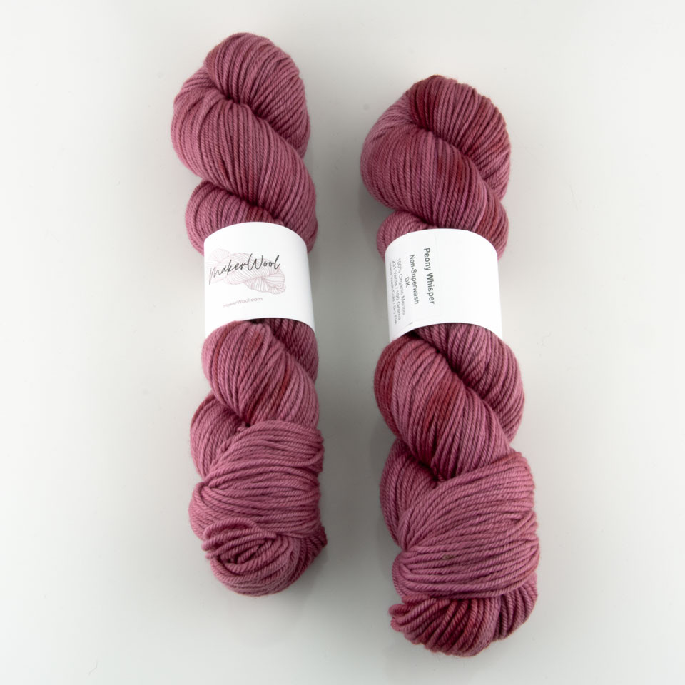MakerWool, Non-Superwash DK // Peony Whisper