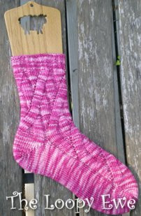 Parallel Twist Sock Pattern* - The Loopy Ewe