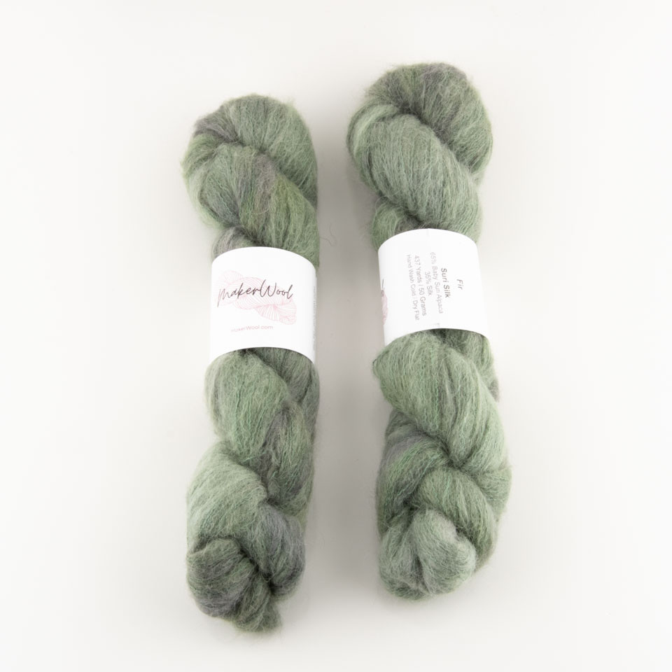 MakerWool, Suri Silk // Fir