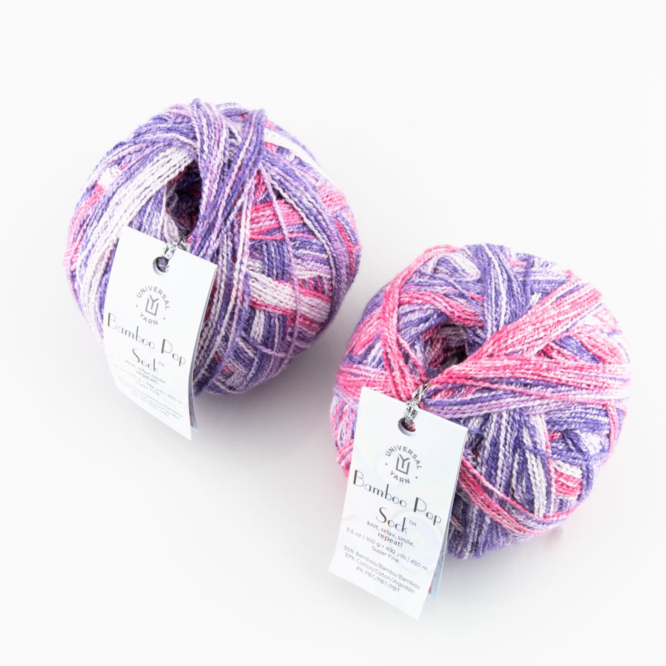 Universal Yarn, Bamboo Pop Sock // Serenity (706)