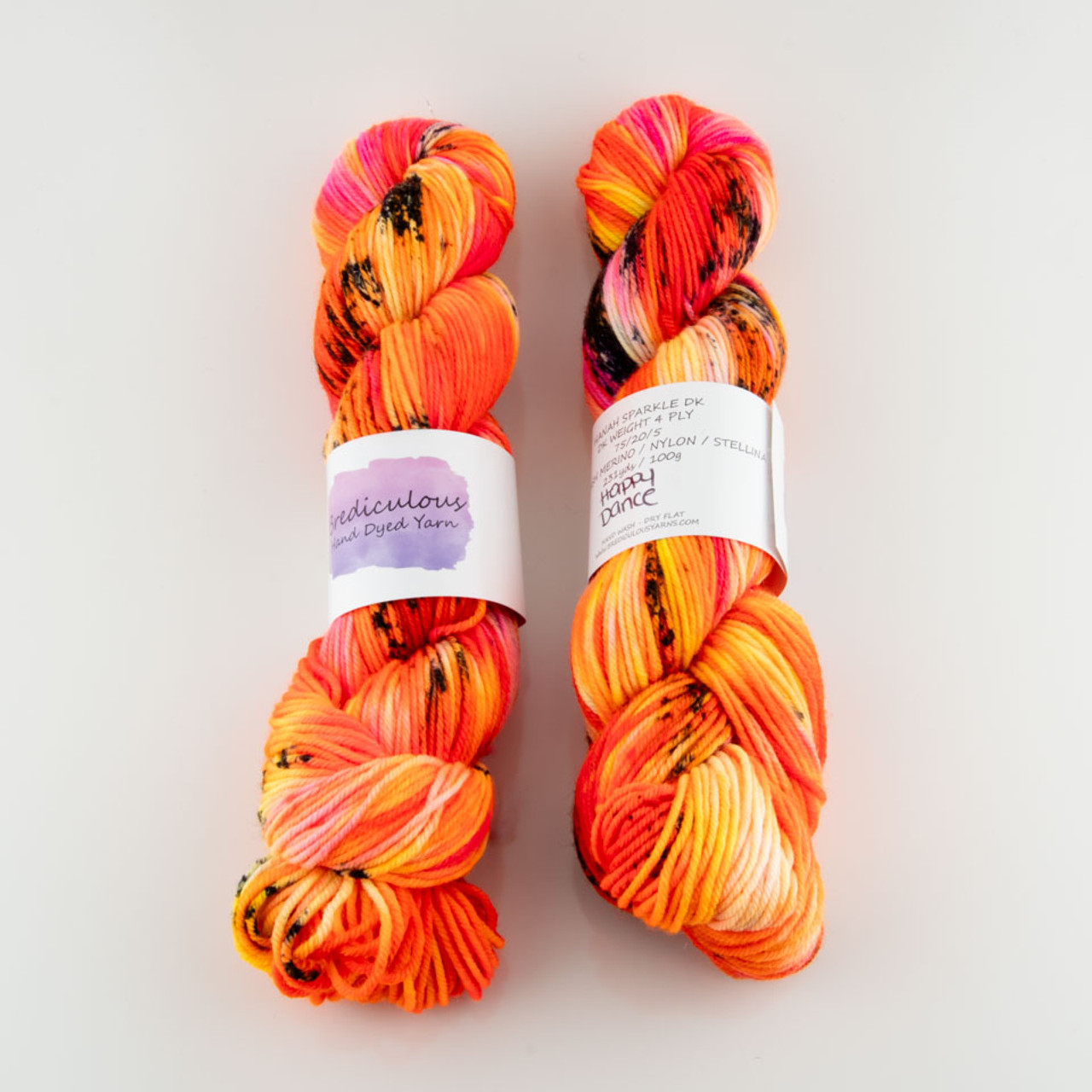 Brediculous Yarns, Hannah Sparkle DK // Happy Dance