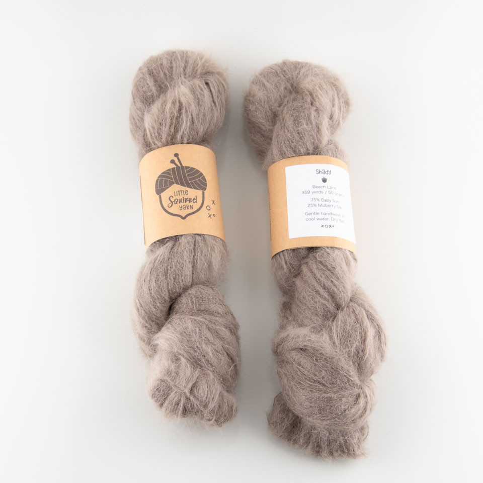 Little Squirrel Yarn, Beech Lace // Shady