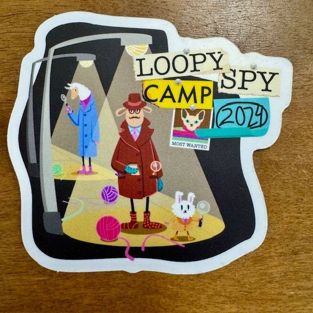 The Loopy Ewe, Loopy Swag // 2024 Camp Loopy Stickers