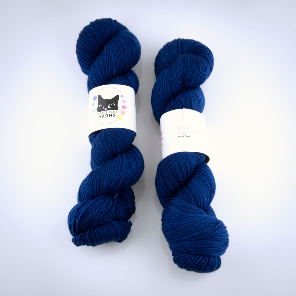 Baby Cat Yarns, Fingering // Wool Coat
