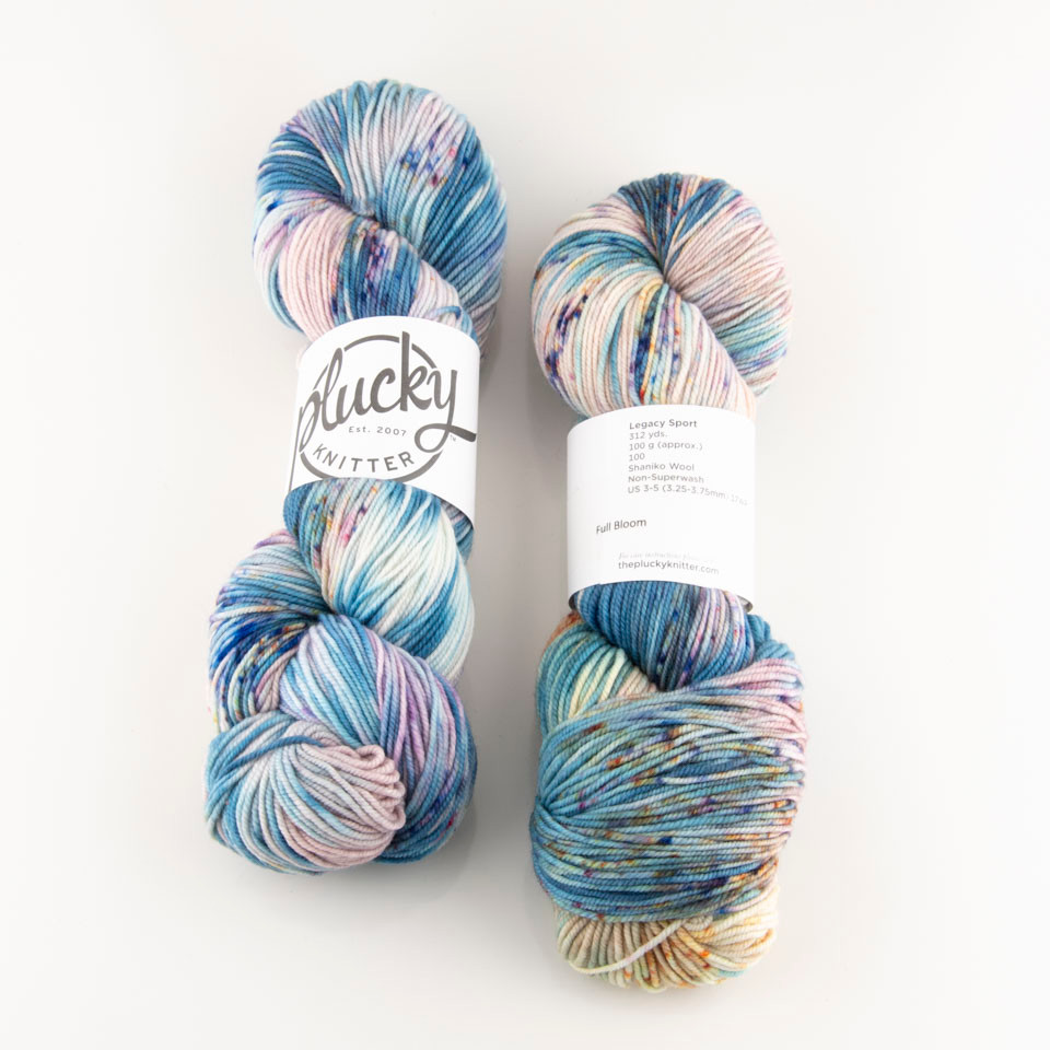 The Plucky Knitter, Legacy Sport // Full Bloom at The Loopy Ewe