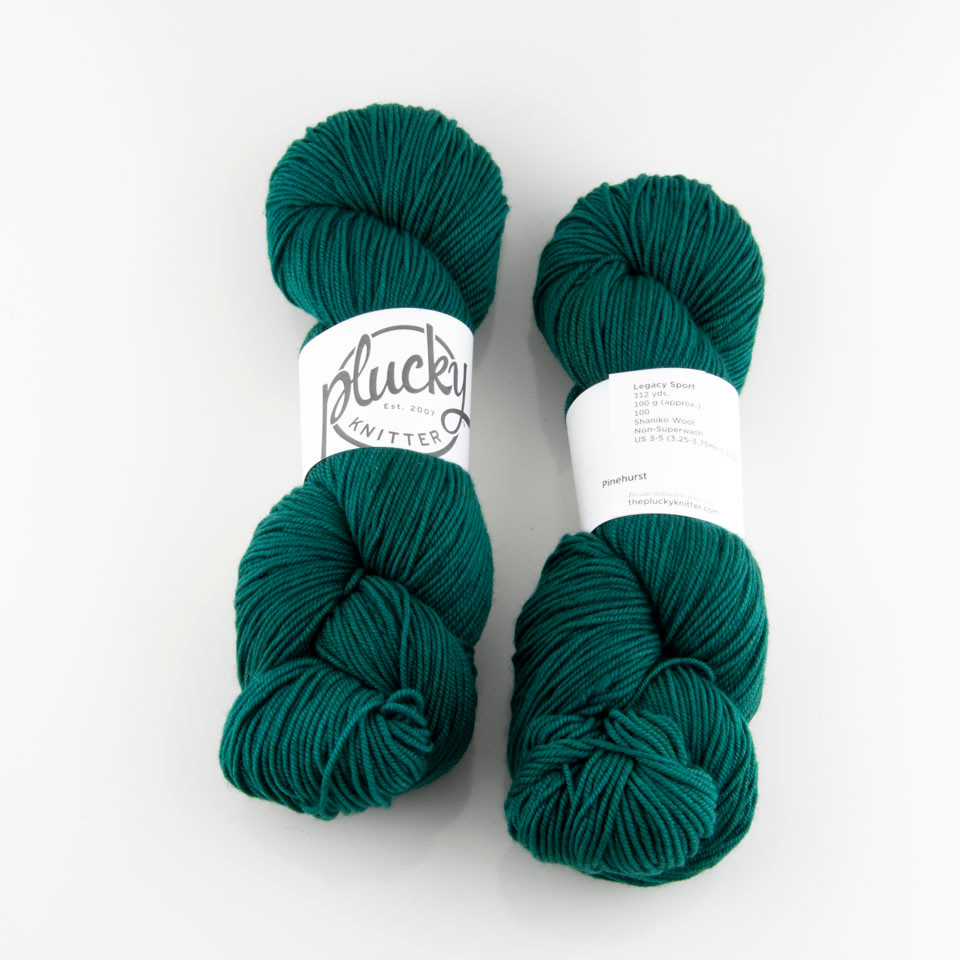 The Plucky Knitter, Legacy Sport // Pinehurst at The Loopy Ewe