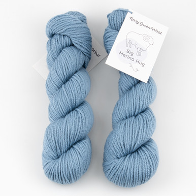 Rosy Green Wool, Big Merino Hug // Water (161) at The Loopy Ewe