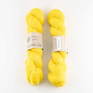Emma's Yarn, Practically Perfect Sock // What The Duck?!