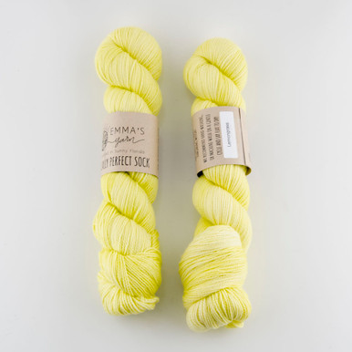 Emma's Yarn, Practically Perfect Sock // Lemongrass