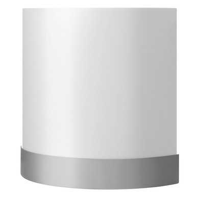 12"H Brushed Nickel Wall Sconce with Frosted Acrylic Shade Startex STX ...