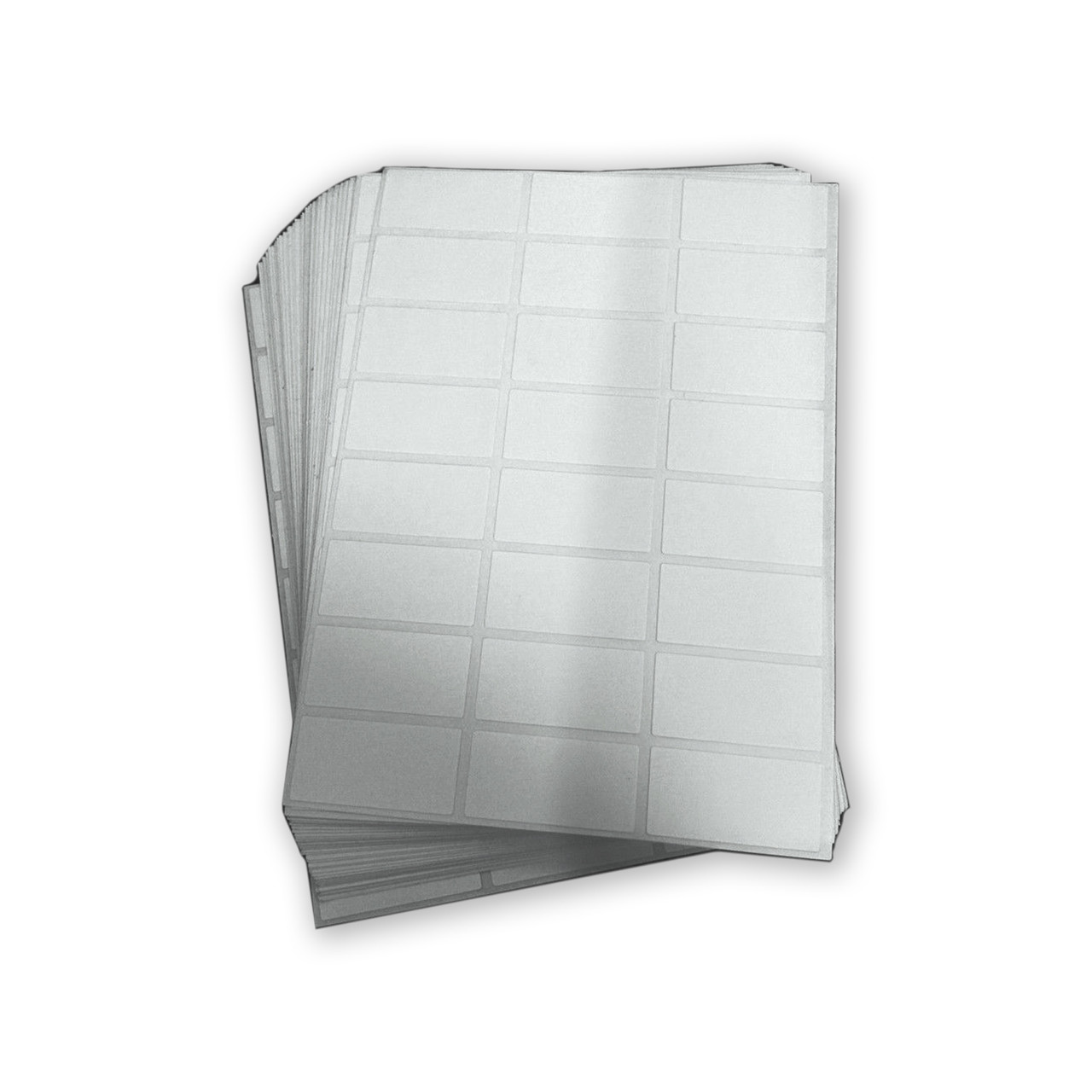 All Purpose Plain White Self Adhesive Labels - Store Fixtures Direct