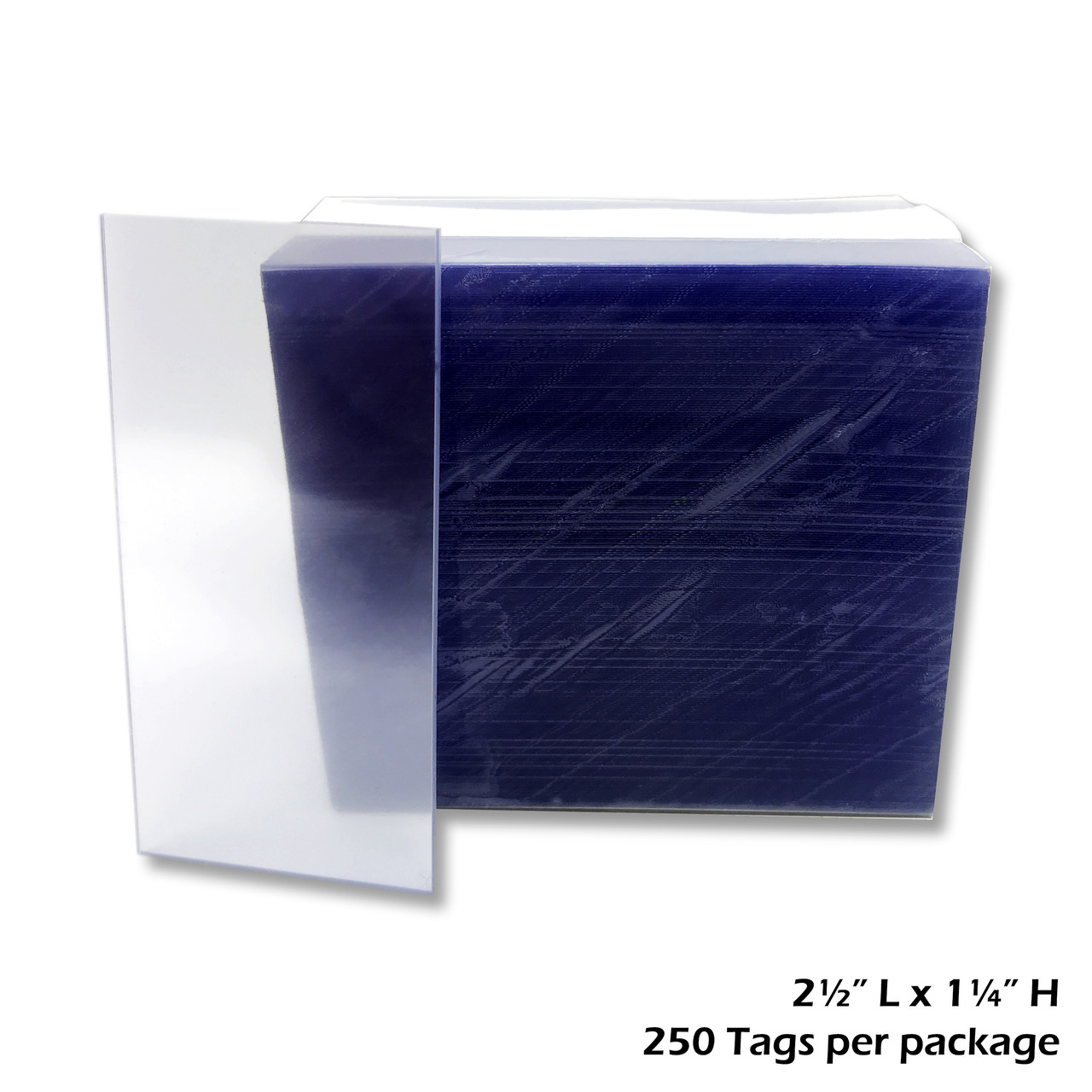 Gondola Shelf Clear Plastic Price Holding Tags - Store Fixtures Direct