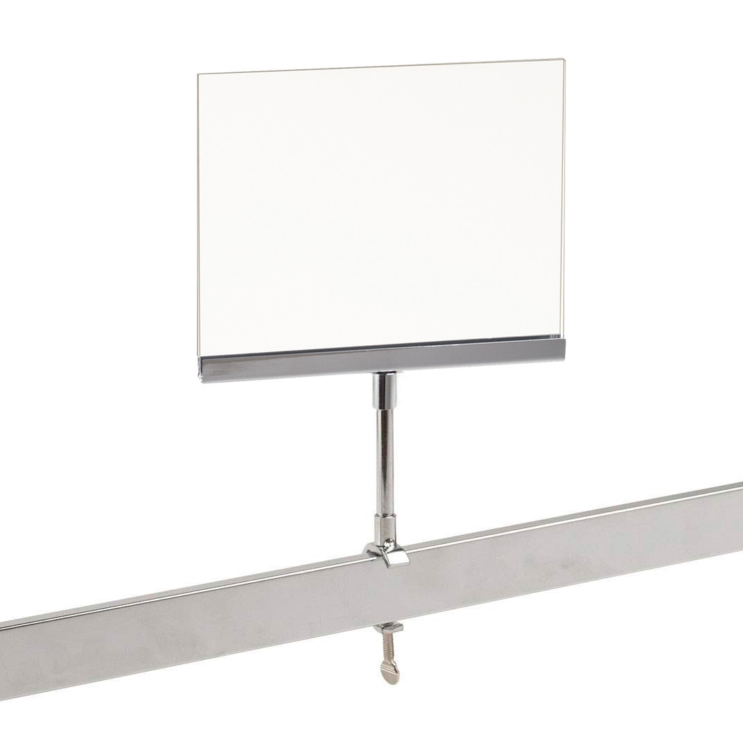 Universal Retail Rack Acrylic Sign Holder, 5.5" x 7" - Store Fixtures ...