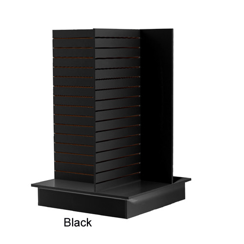 Slatwall 4-Way Merchandiser - Store Fixtures Direct