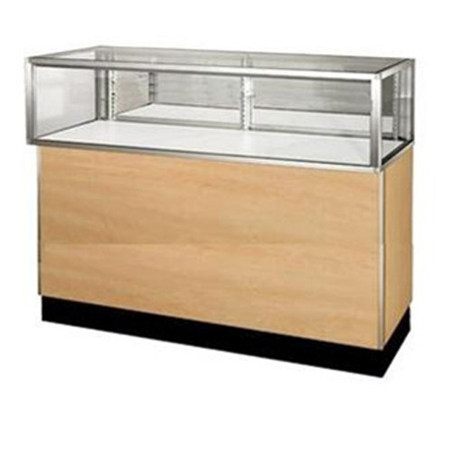 Quarter Vision Glass Showcase - Store Fixtures Direct