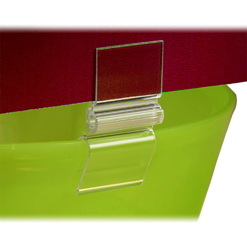 2 Part Adjustable Angle Bowl Sign Clip, Pivoting Food Tray Sign Holder ...