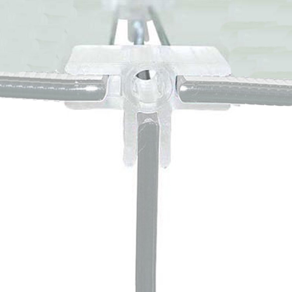 Plastic Plexiglass Connectors for Acrylic Sheets, Sneeze Guard Holder ...