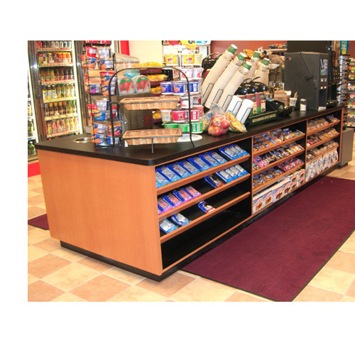 Free Standing Coffee Counter Island - Store Fixtures Direct