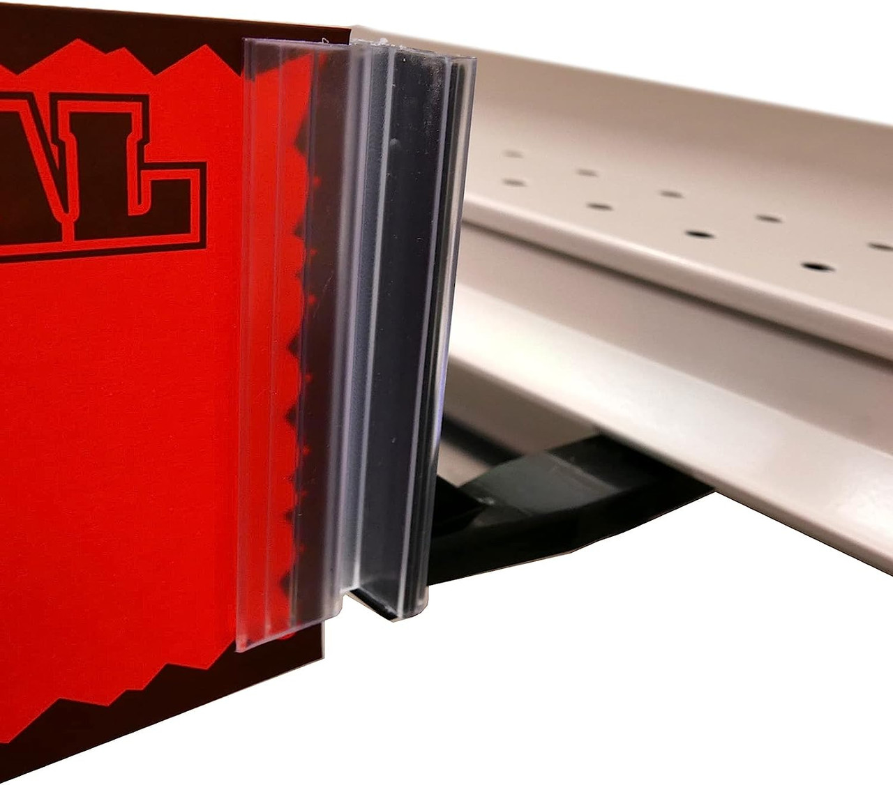 Magnetic Protruding Gondola Shelf Sign Holder Store Fixtures Direct