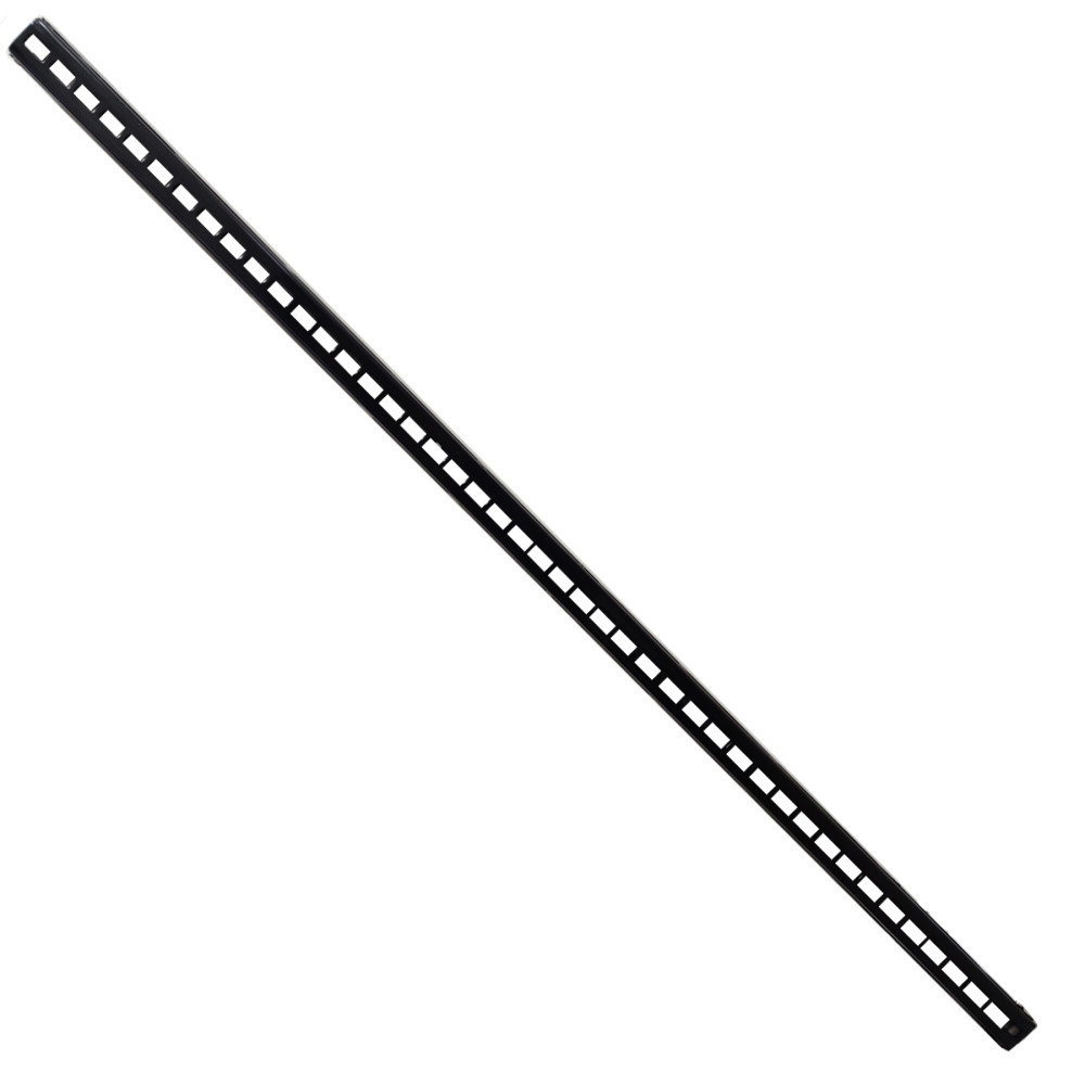 Black Wall Mount Upright for Gondola Shelving 48 INCHES HIGH