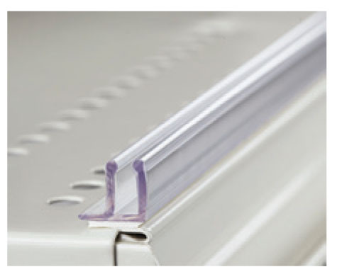 Universal Shelf Lip for Adjustable Shelf Dividers - Store Fixtures Direct