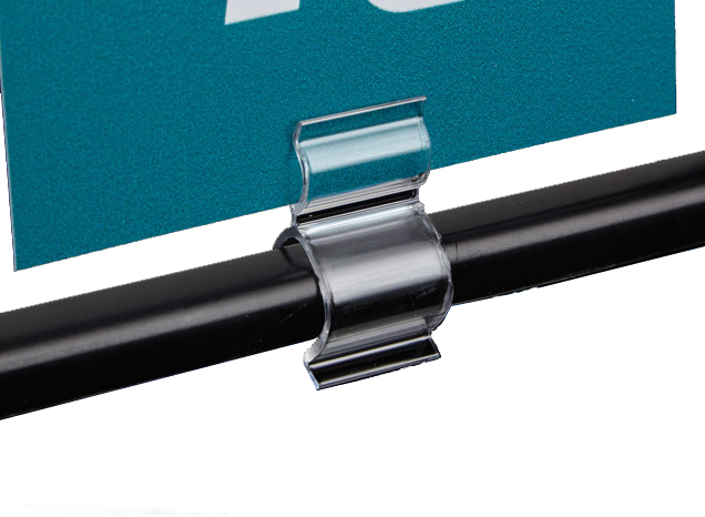 Two Way Sign Holding Clip - Store Fixtures Direct