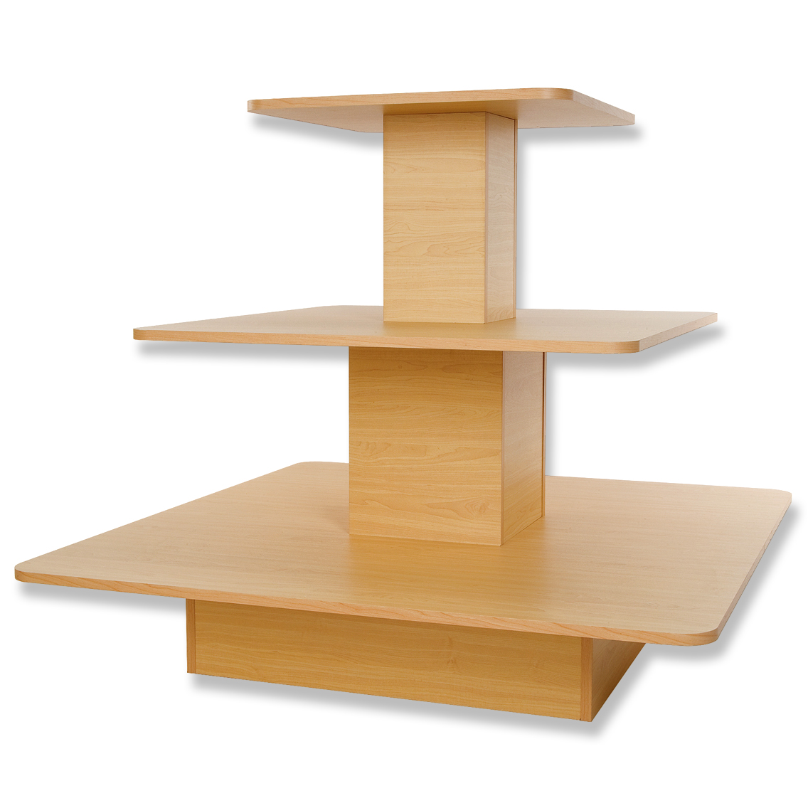 3 Tier Square Table - Store Fixtures Direct