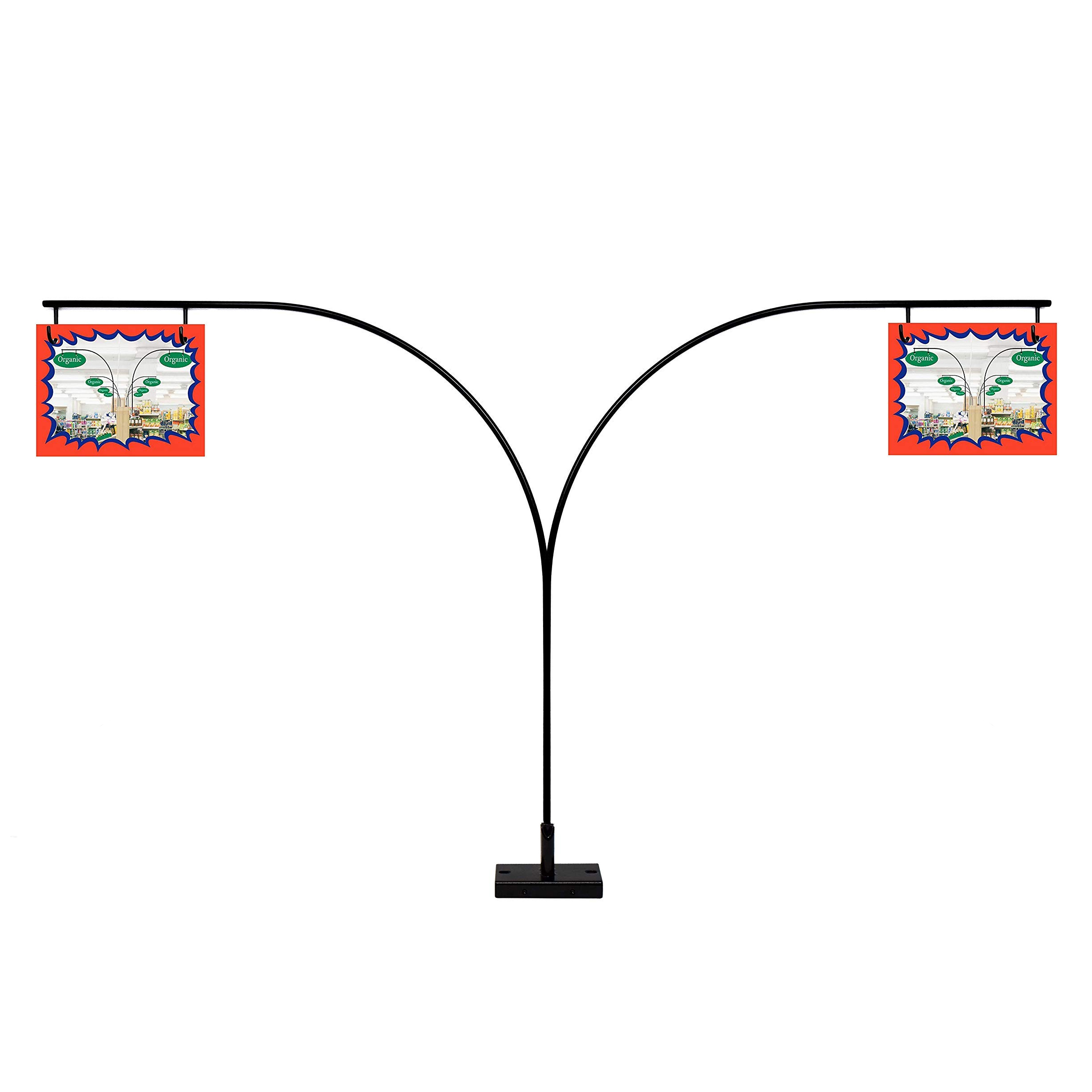 Magnetic Gondola Shelf Store Aisle Sign Holder 1 Or 2 Sided Store