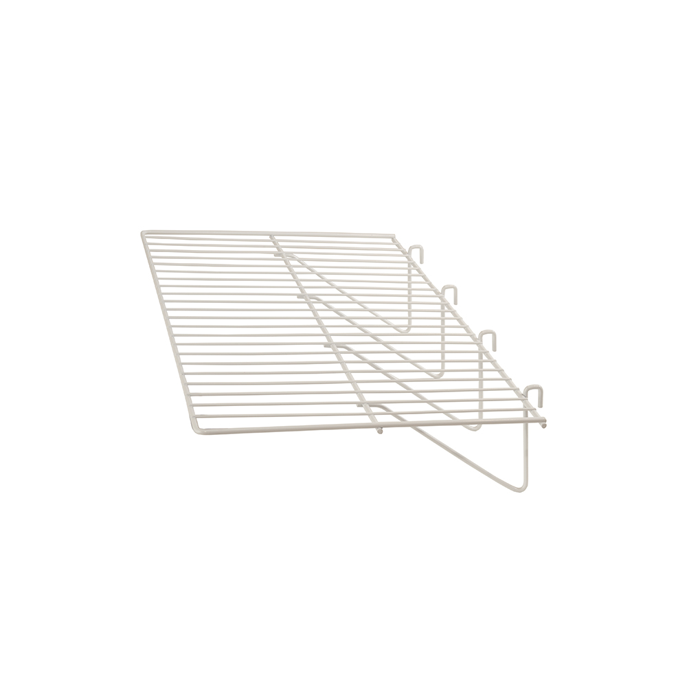 Gridwall Wire Shelf 12" D x 24"L, 6 Pack - Store Fixtures Direct