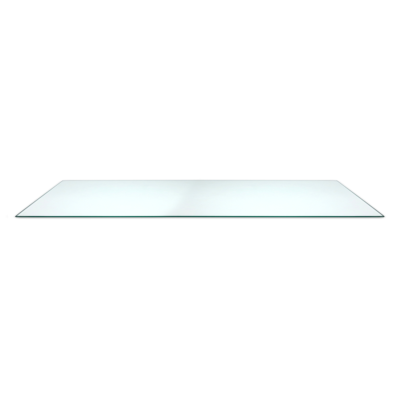 Tempered Glass Shelf, 10" D x 48" L - Store Fixtures Direct