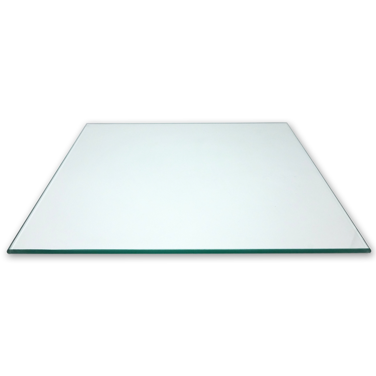 Square Tempered Glass Panel, 16" x 16" - Store Fixtures Direct