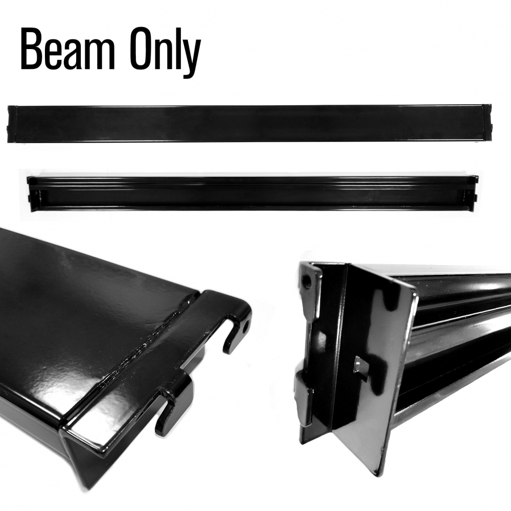 Wide Span Beam 96"L Black - Store Fixtures Direct