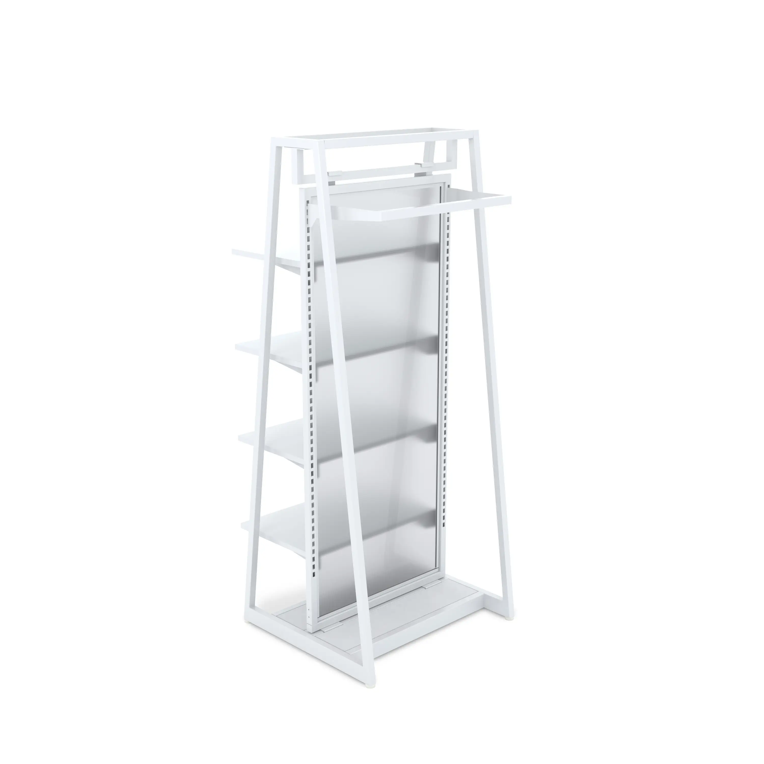 On Point 24" Floor Merchandiser Kit 2 for Hanging & Shelving Apparel ...