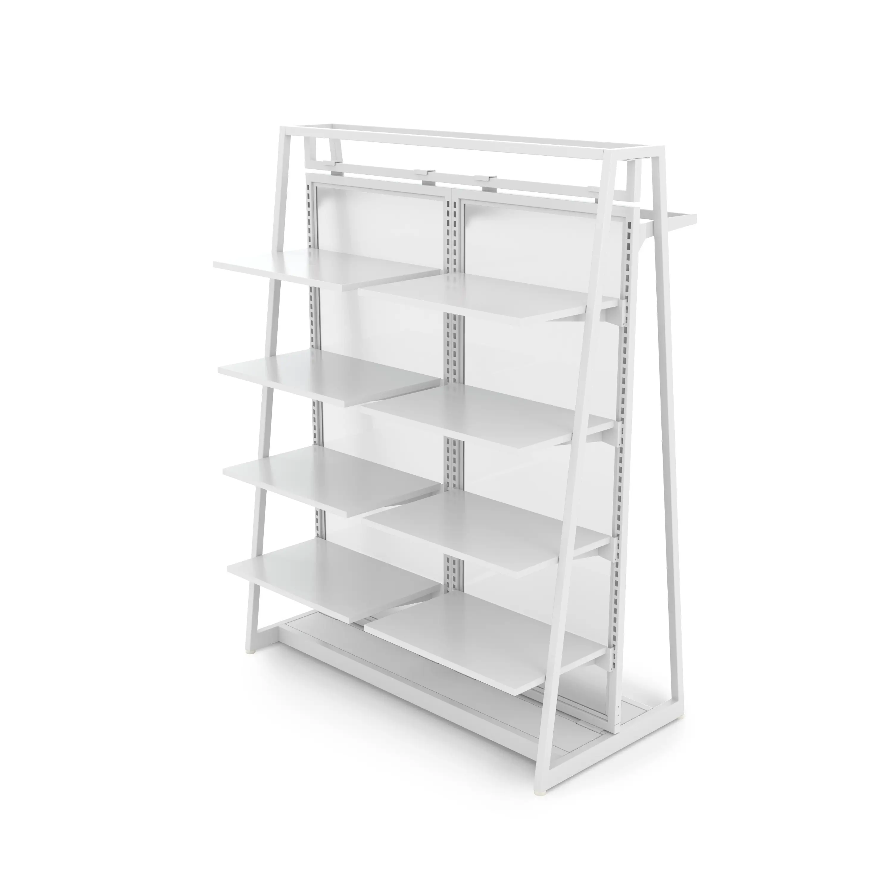 On Point 48" Floor Merchandiser Kit 7 Hanging and Shelving Display ...