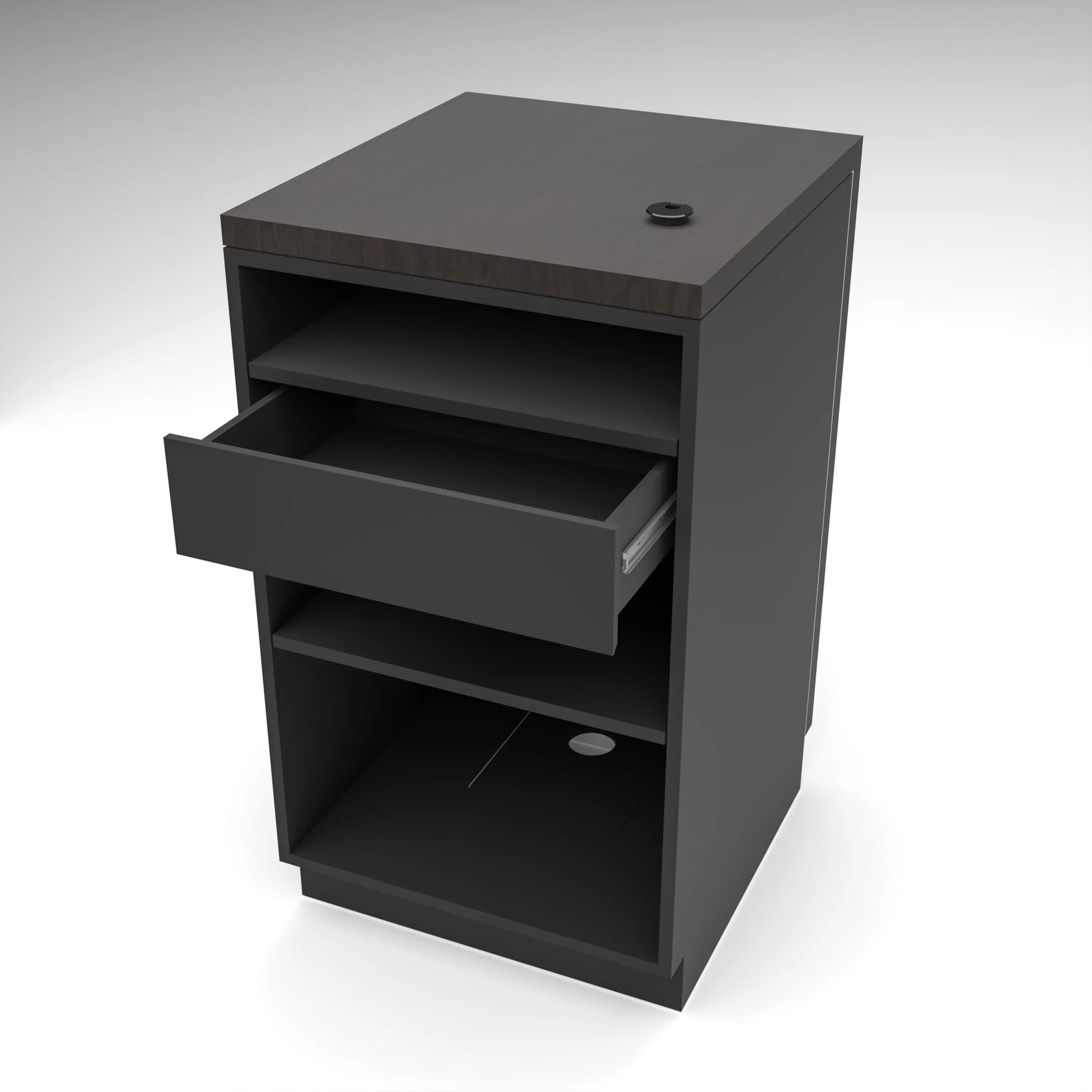 Deluxe 24" Retail Register Cash Wrap Stand with Drawer