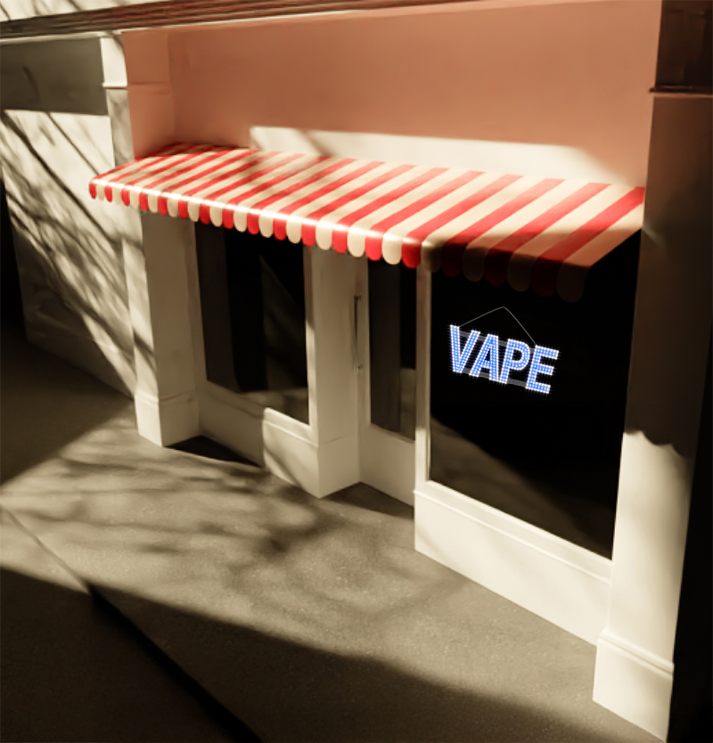 "VAPE" LED Sign - Store Fixtures Direct