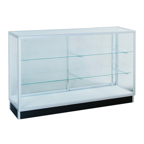 Used glass display cases for sale store