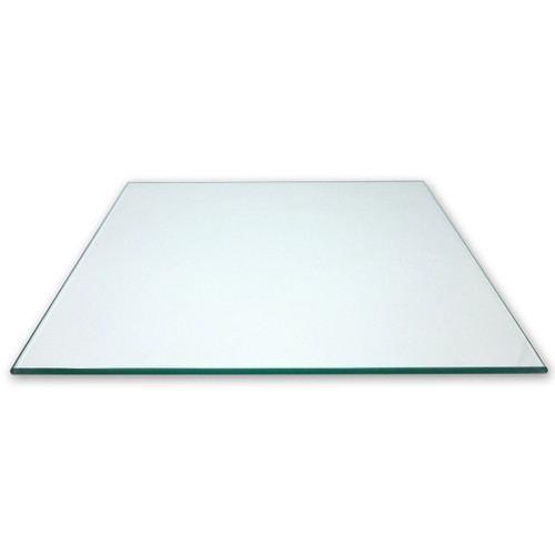 Square Tempered Glass Panel, 10" x 10" - Store Fixtures Direct