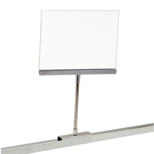 Magnetic Retail Rack Acrylic Sign Holder, 5.5" x 7" - Store Fixtures Direct