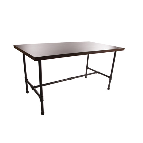 Grey Pipeline Display Large Table - Store Fixtures Direct