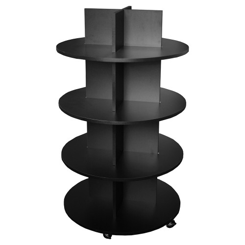 Free Standing Circular Display on Casters - Store Fixtures Direct