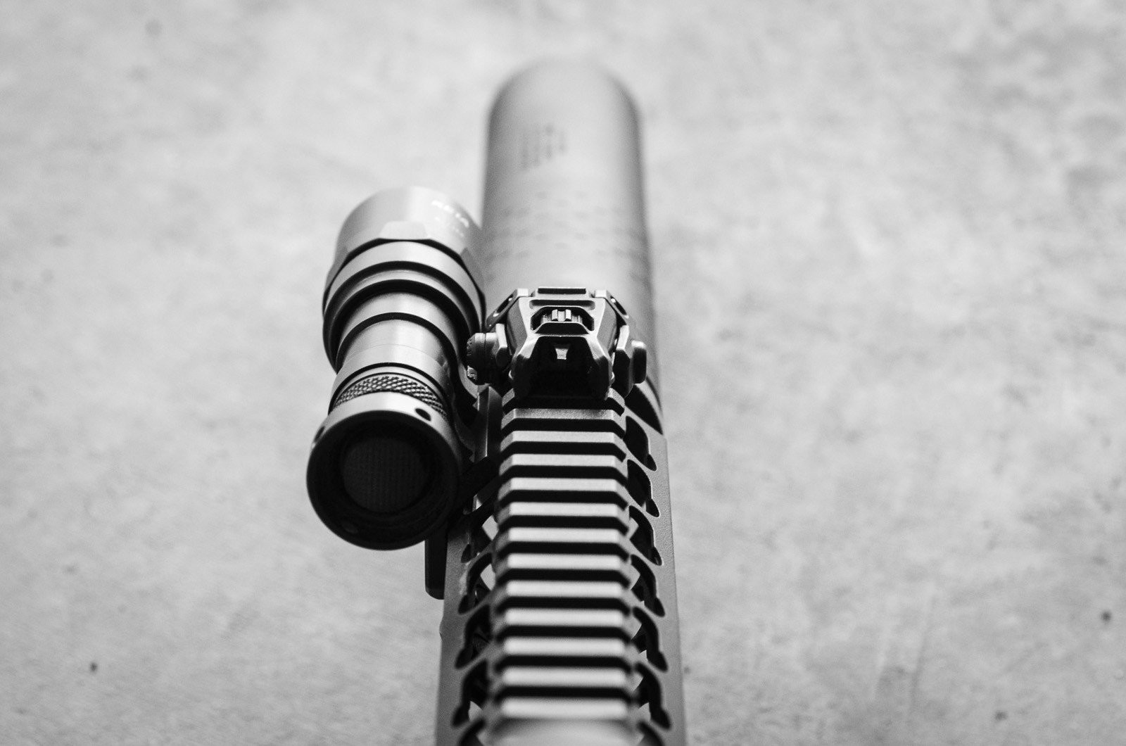 KeyMod 45 Degree Offset Scout Mount Surefire M300 M600 Streamlight