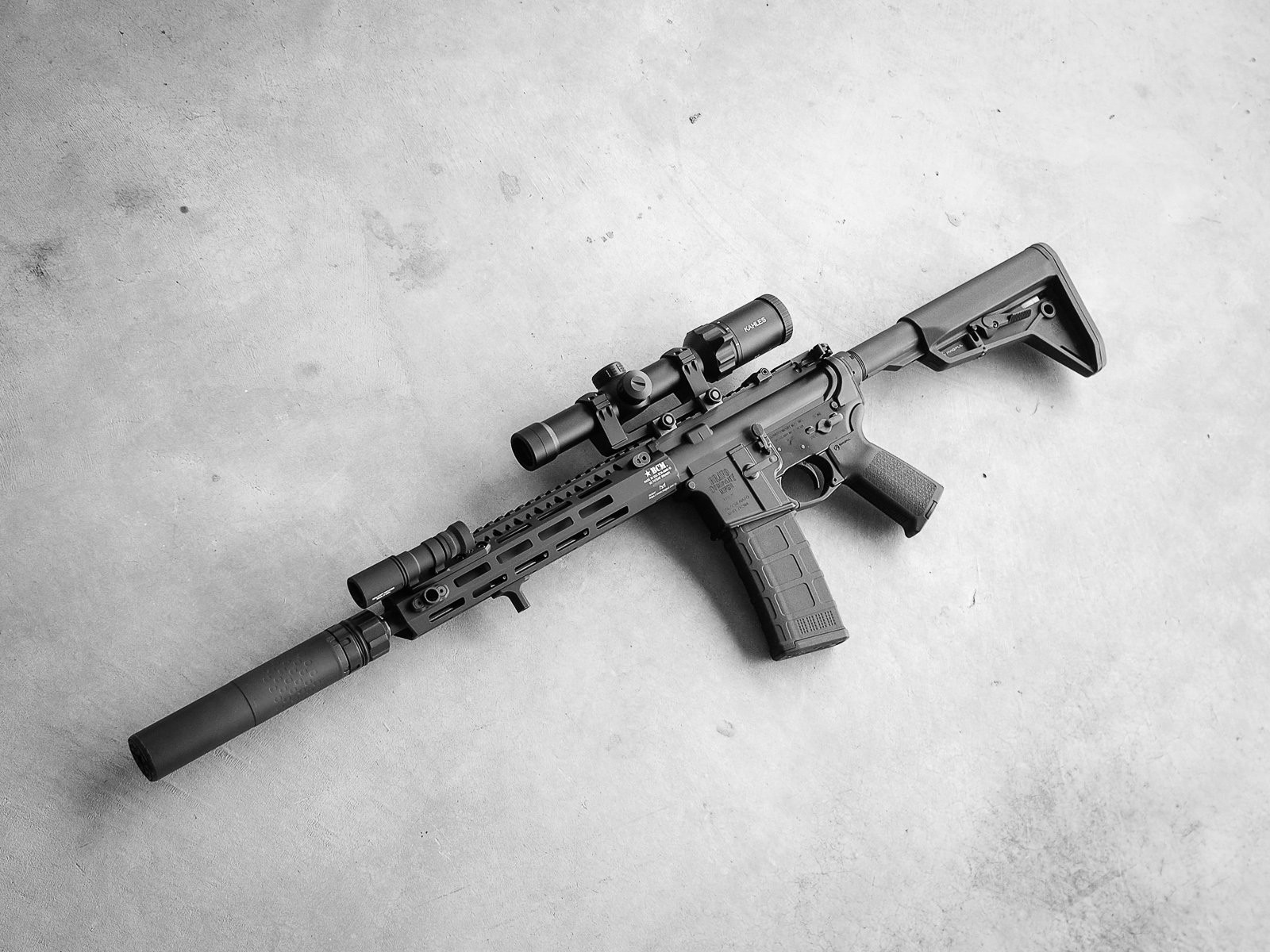 M-Lok Inline Scout Mount Surefire M300 M600 Streamlight Protac