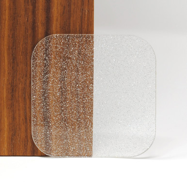 Clear Stardust - 3mm Cast Acrylic For Laser Cutting