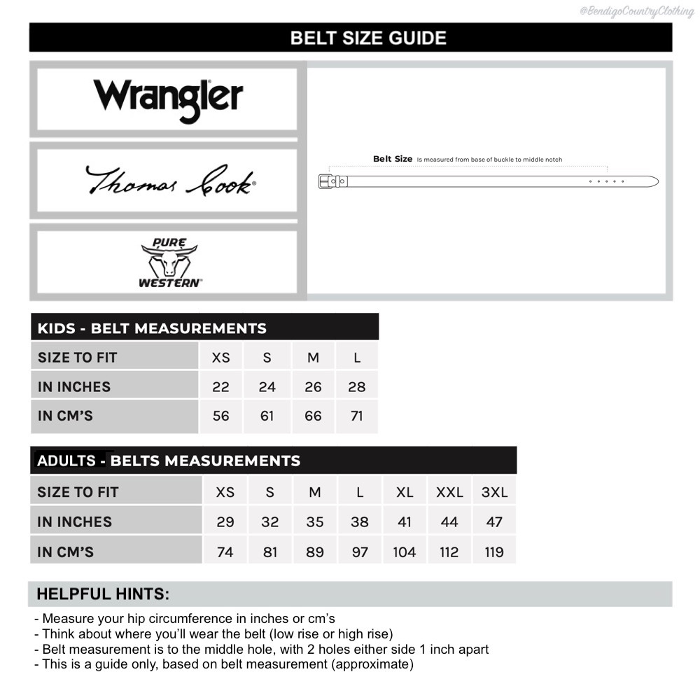 Thomas Cook Twin Keeper Leather Belt | Bendigo Country Clothing