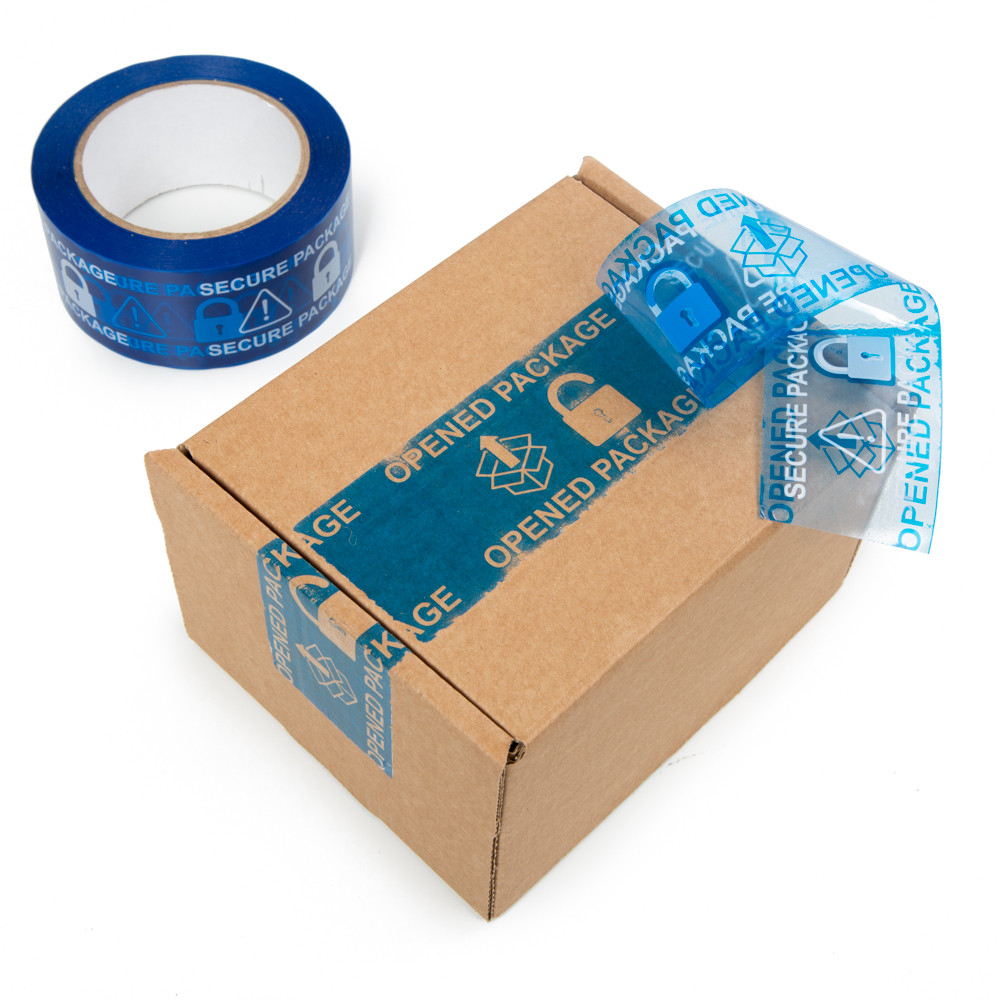 Tamper Evident Security Tape (SECURE/OPENED PACKAGE)